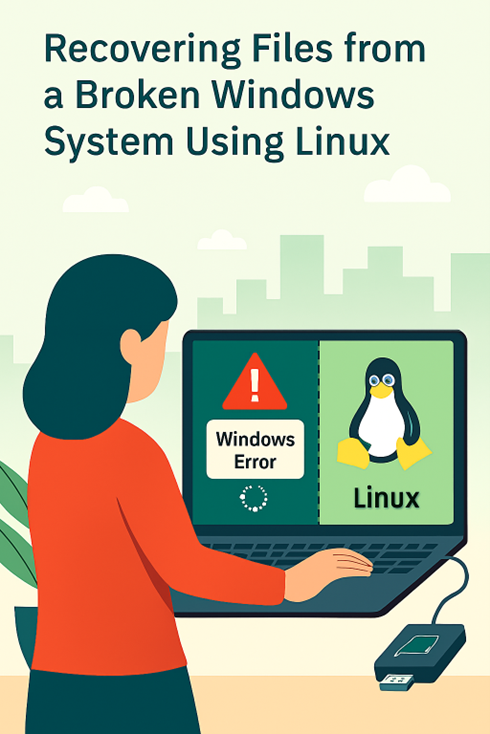 How to Recover Files from a Broken Windows System Using Linux - Golden ...